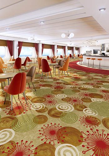 Digitally Printed Marine Floor Coverings | Cruise Ship Interiors