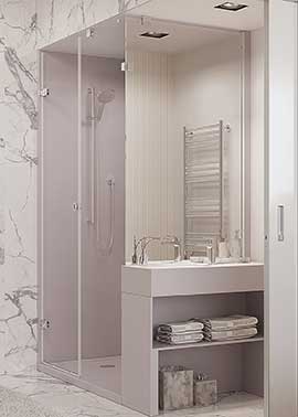Design Solutions: Showering at Sea | Cruise Ship Interiors