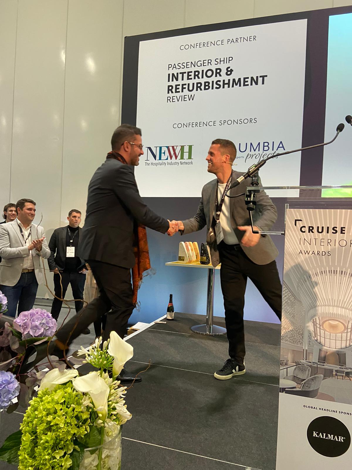 Finishing CSIE 2022 with the Cruise Ship Interiors Awards