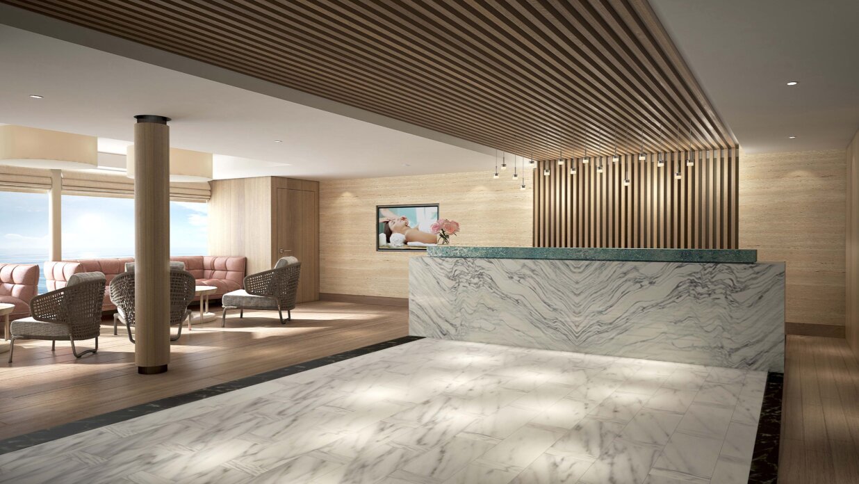 Texture in 3D | Cruise Ship Interiors Design Expo Europe